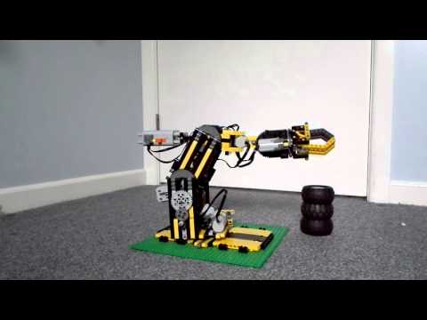Lego Robotic 5 Axis Arm - YouTube