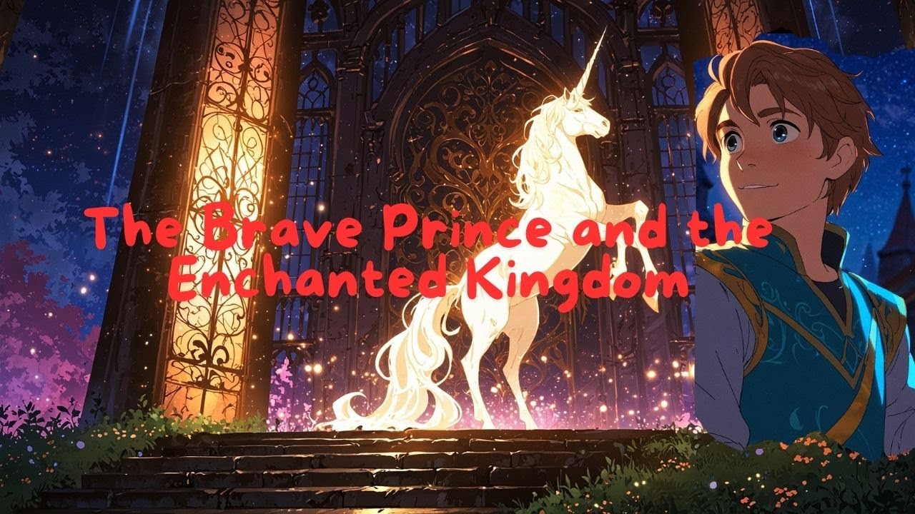The Brave Prince and the Enchanted Kingdom| adventure story |bedtime ...