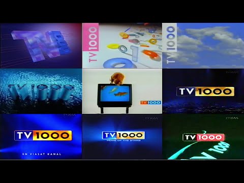 TV1000/Viasat Film ident compilations - part 1 (1989-1999)