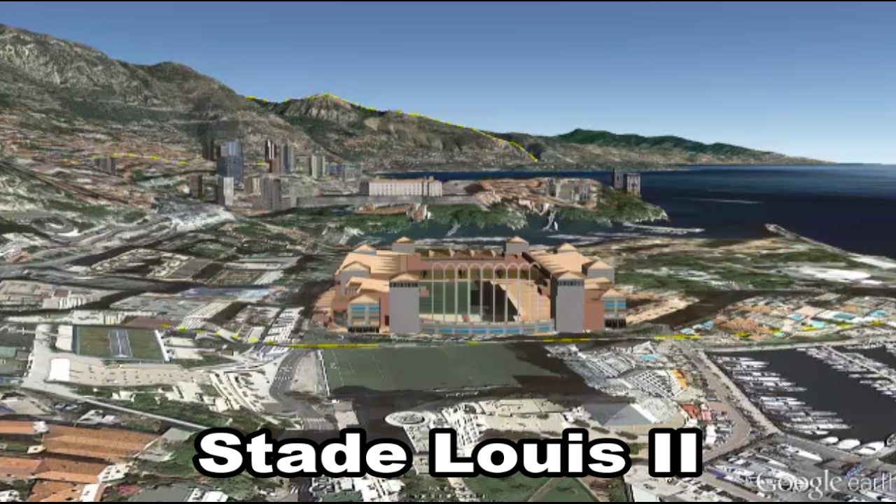 Stade Louis-II - Principauté de Monaco - AS Monaco FC - YouTube