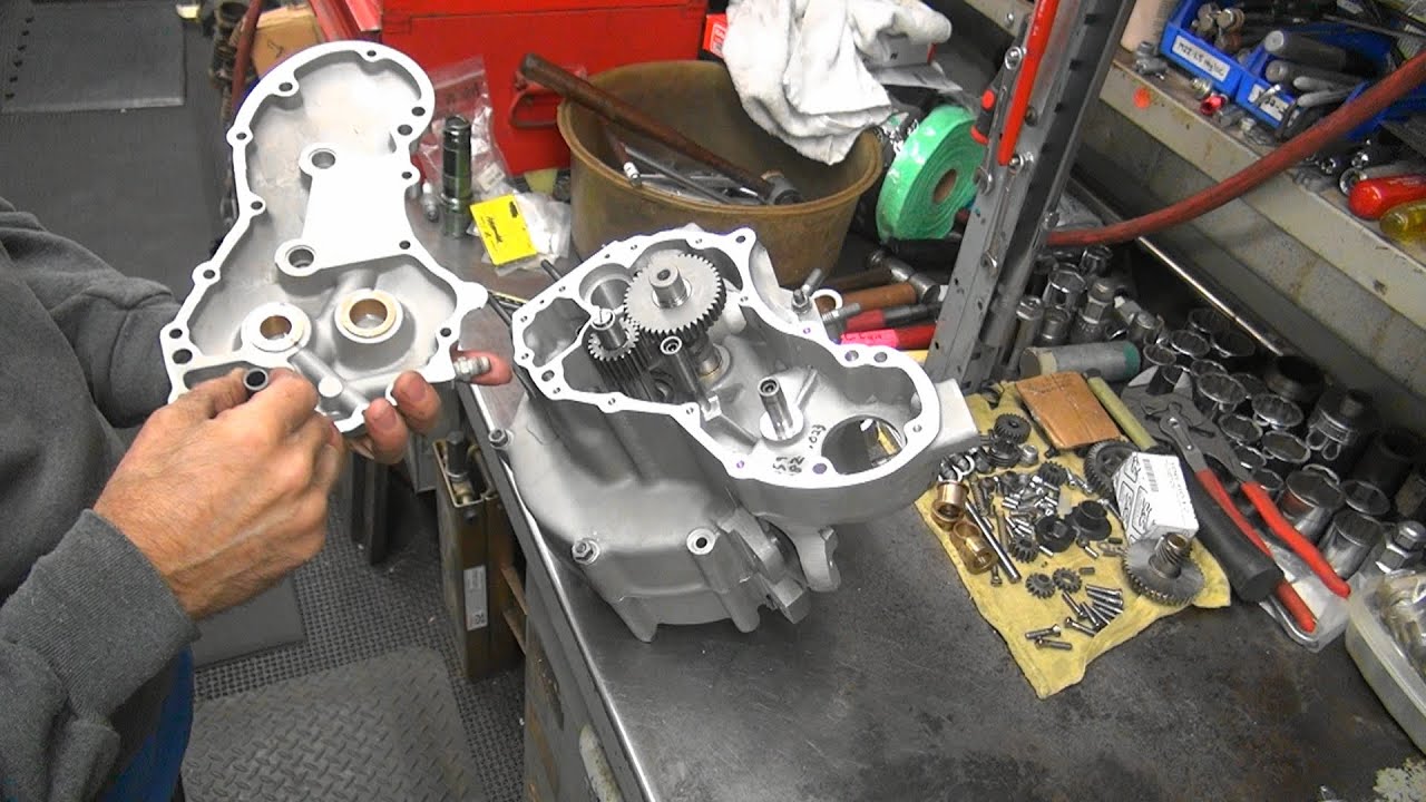 #180 1946 junk 84ci stroker knucklehead 500 mile new repo motor rebuild ...