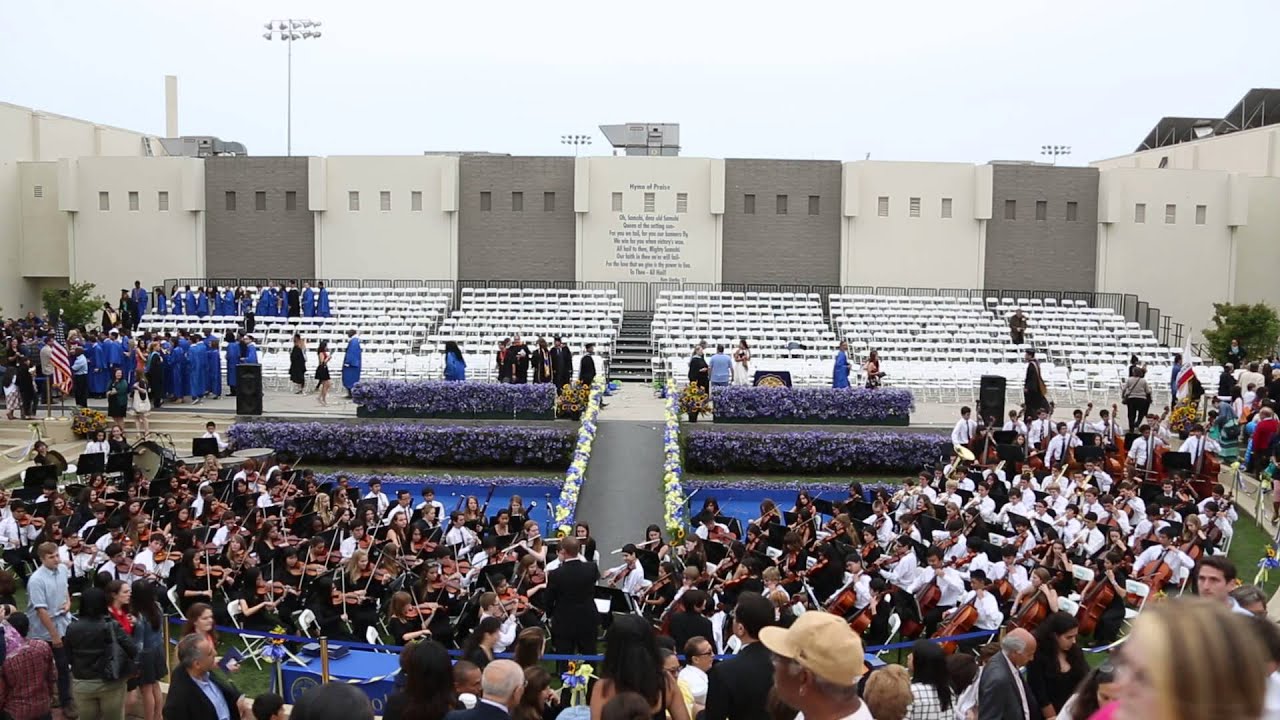 SAMOHI Class of 2013 Graduation Recessional Coronation March From Star ...