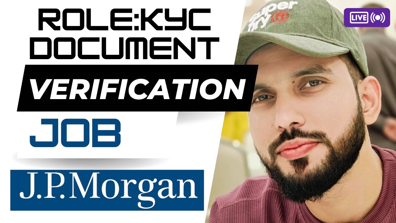 🔥 "JP Morgan Document Verification Jobs – 5-Day Work Week, High Salary ...