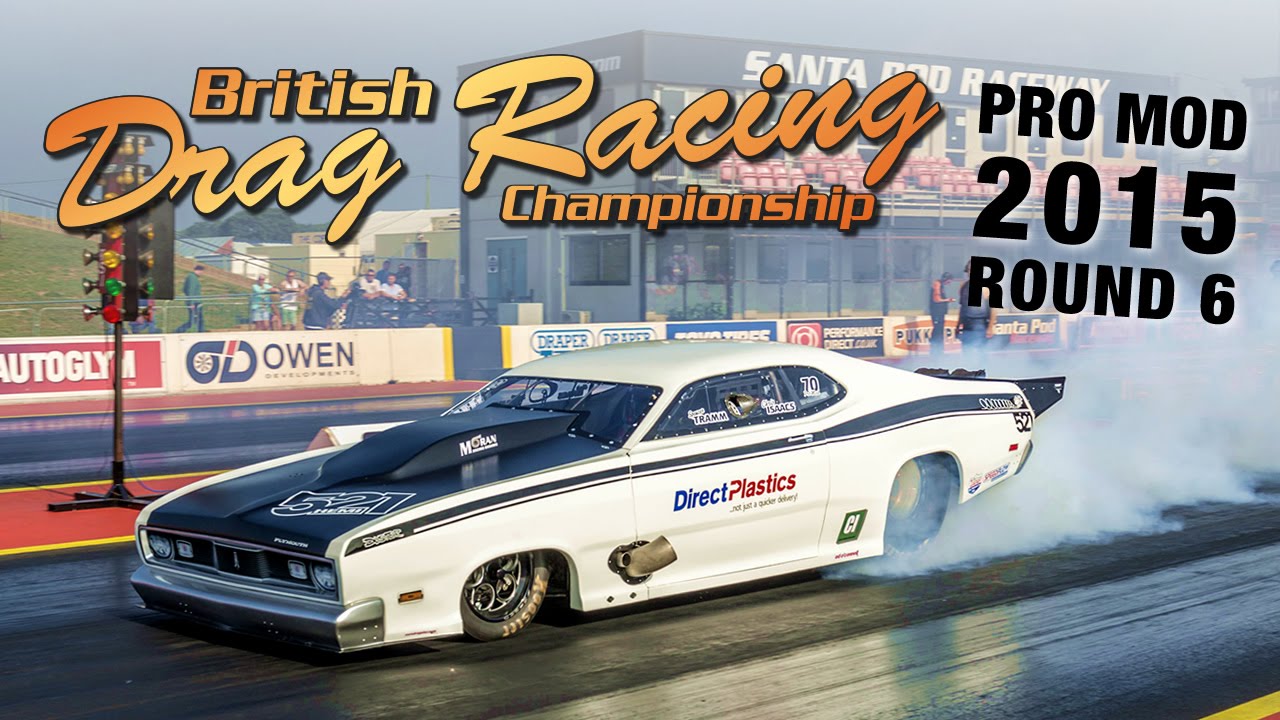 MSA Pro Mod Round 6 - 2015 British Drag Racing Championship - YouTube