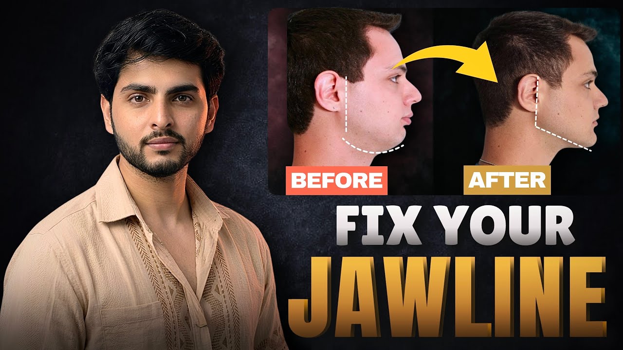 I Tried A Jawline Workout For 10 Minutes - YouTube