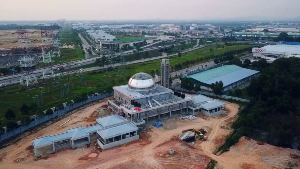 Masjid Setia Alam | Drone footage | March 2, 2019 - YouTube