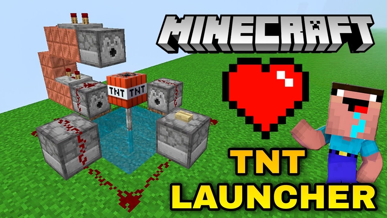 How To Make TNT Launcher In Minecart #shorts - YouTube