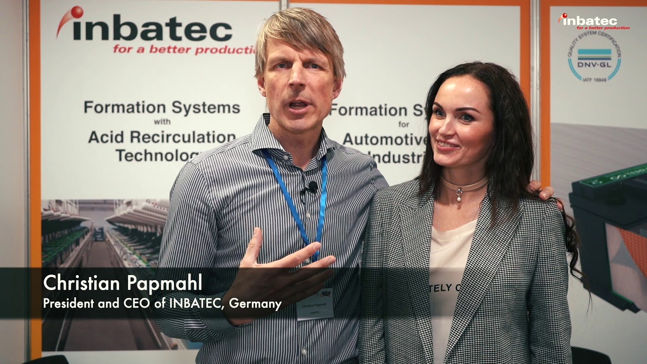 Inbatec – A worldwide leading specialist for battery production - YouTube