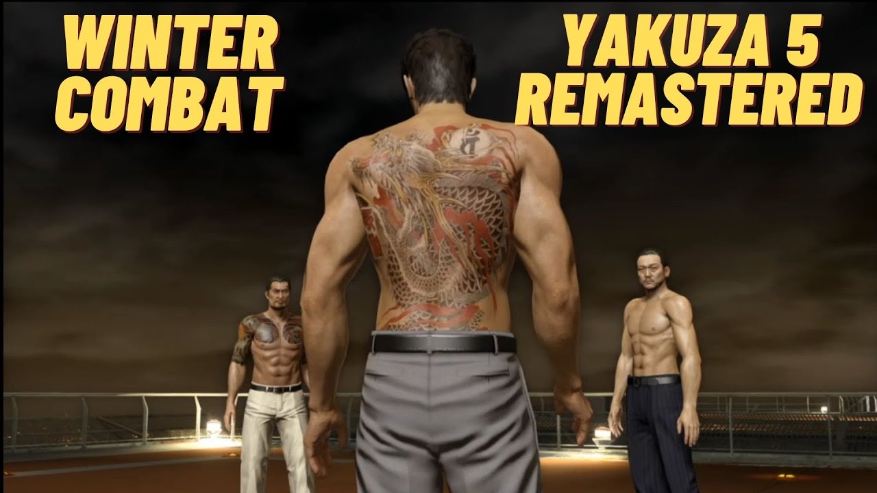 Winter Combat - Yakuza 5 Remastered 100% Trophy Guide - YouTube