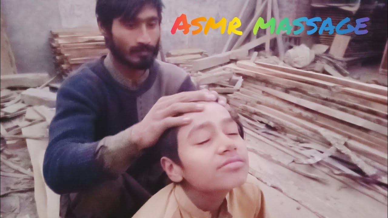 ASMR Massage Indian Street|HEAD RELAXING MASSAGE| [ ASMR JALAL] - YouTube