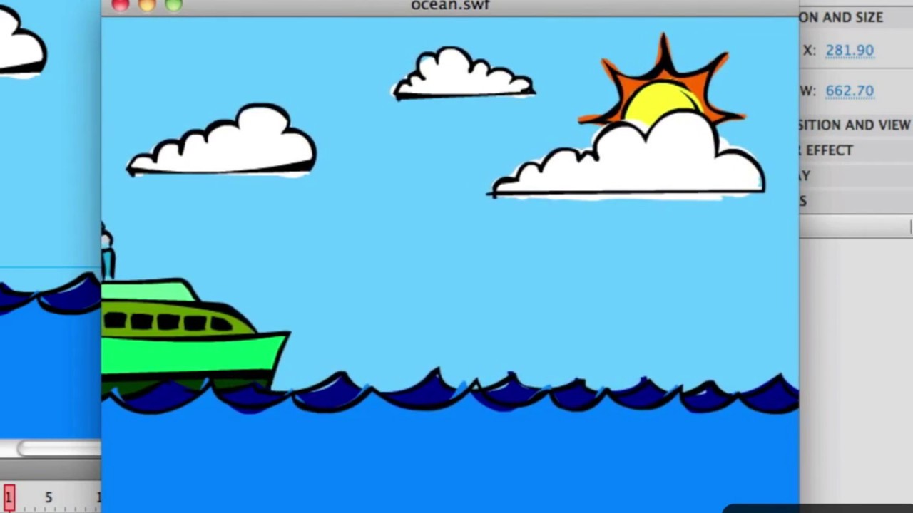 Nesting Animation inside Movie Clip Symbols Flash CS5 Tutorial animation - YouTube