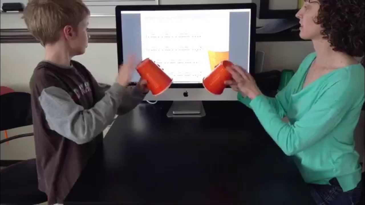 Rhythm Cup Explorations - Fun with Cups and Rhythm Worksheets! - YouTube
