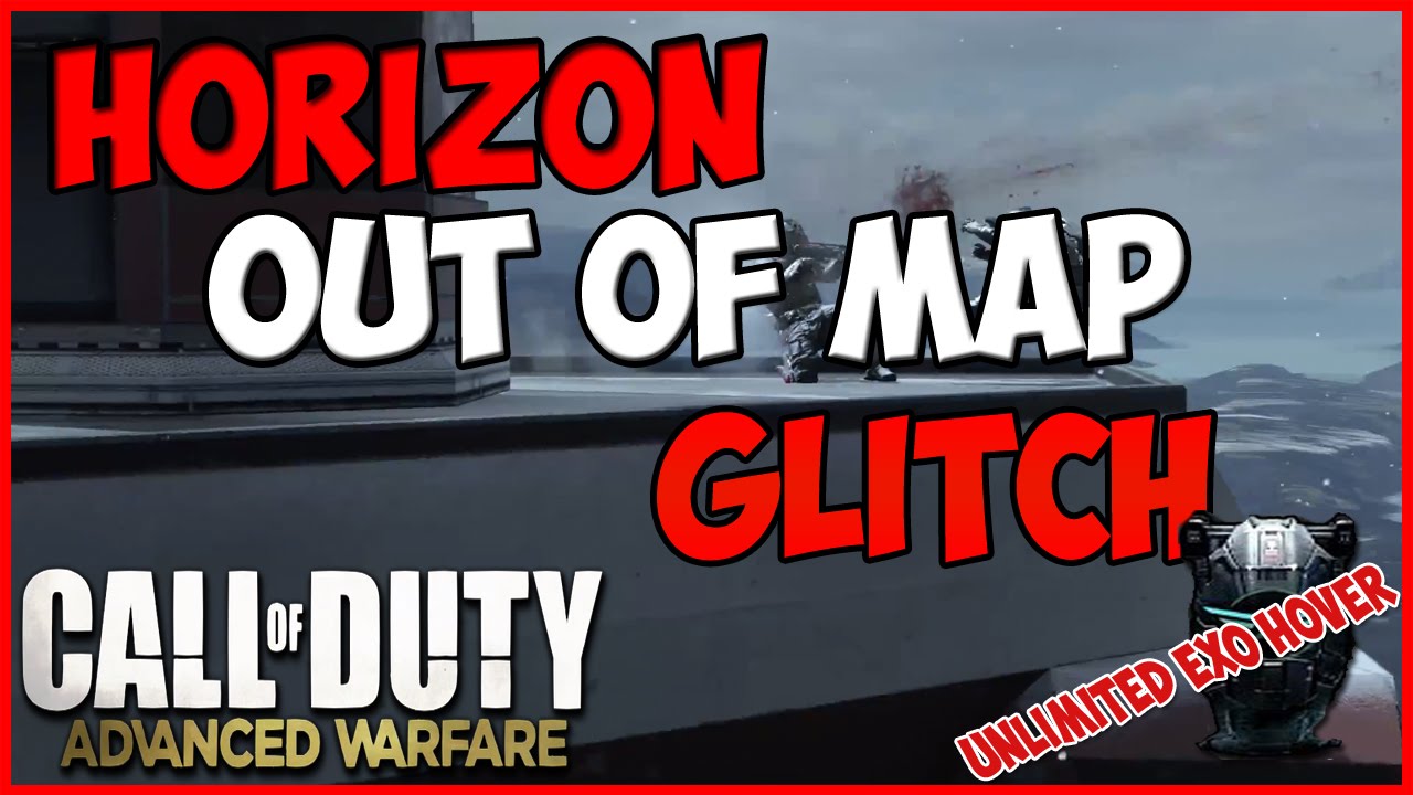 CoD AW: Horizon Out Of Map - Unlimited Exo Hover Glitch - YouTube