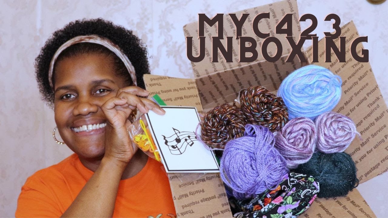 Mystery Yarn Challenge Unboxing / MYC423@ArmchairChef/Happy Mail - YouTube