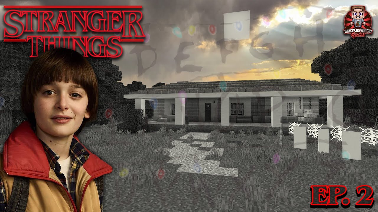 How to build The Byers house from Stranger Things in Minecraft!! 2024 ...