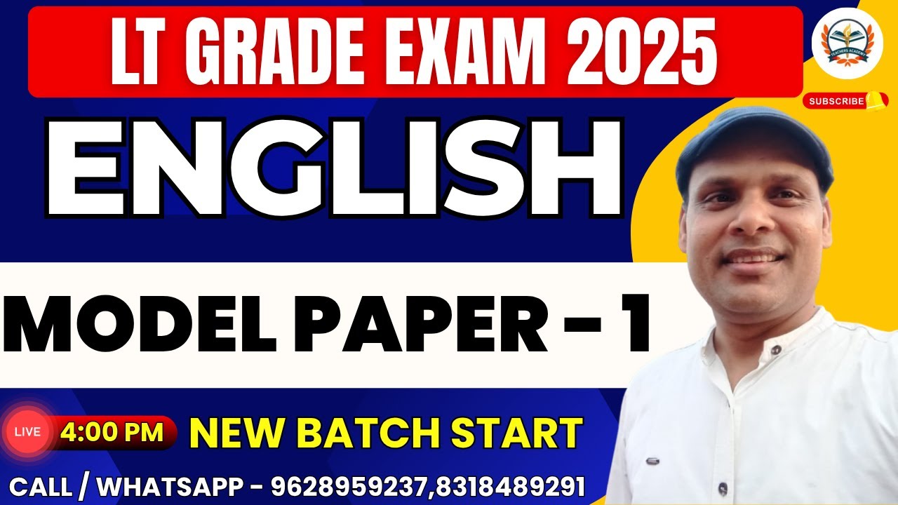 lt grade new vacancy 2025|| lt grade english classses || lt grade ...
