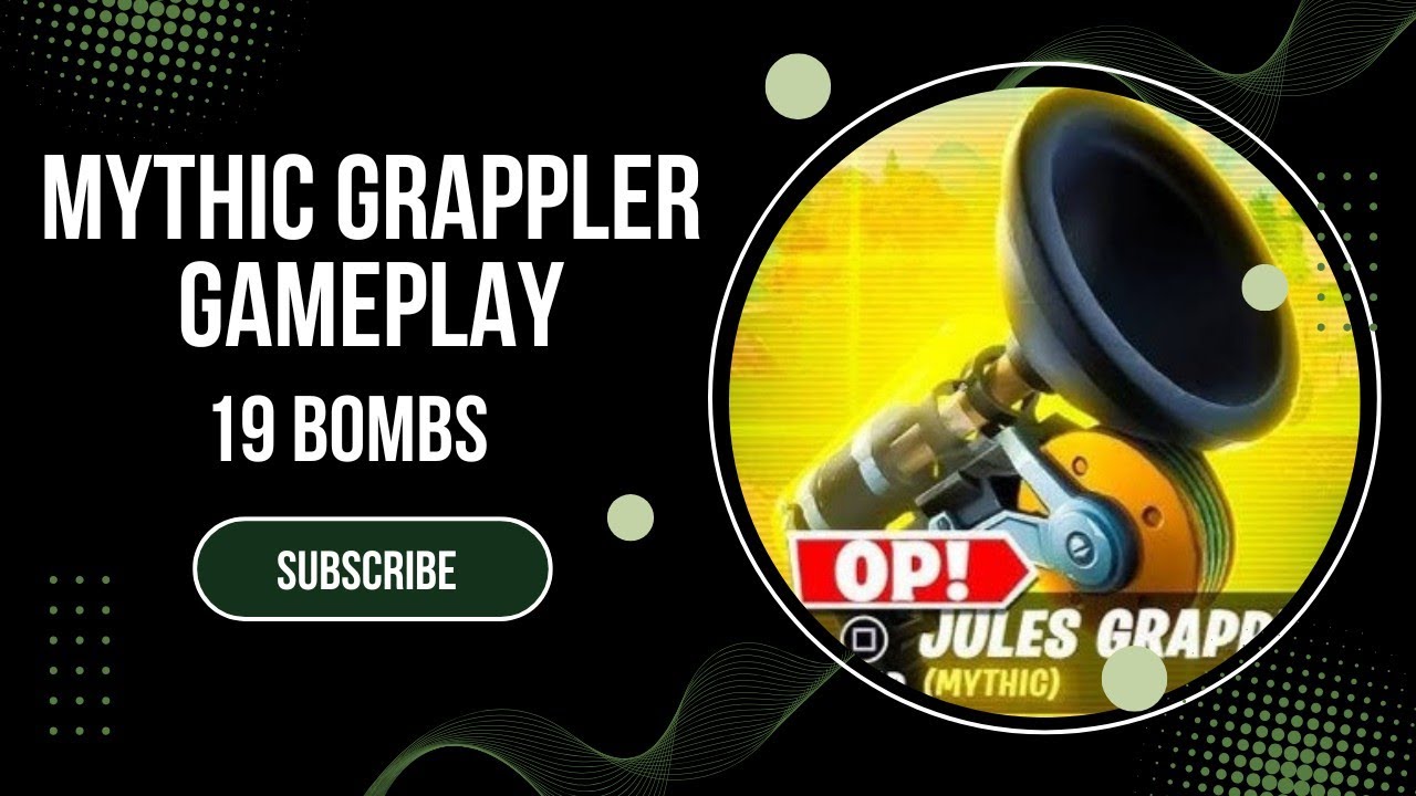 Mythic Grappler 19 Bombs Reloads Gameplay Middle East ZB Player 200 ...