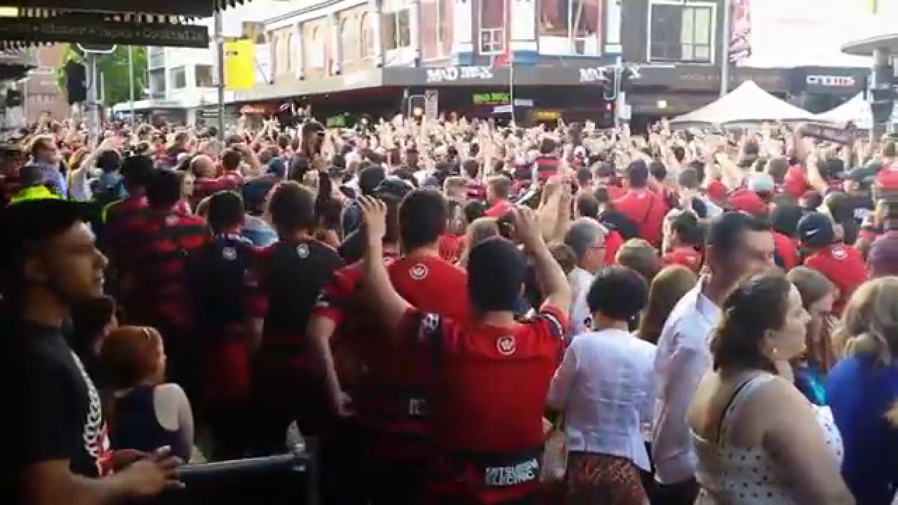 Red & Black Bloc March 2016 : Derby Game : Western Sydney Wanderers ...