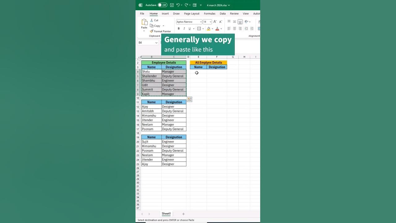 Mastering VSTACK Formula in Excel: Your Data's Vertical Solution! 📊💻 #ExcelTutor - YouTube