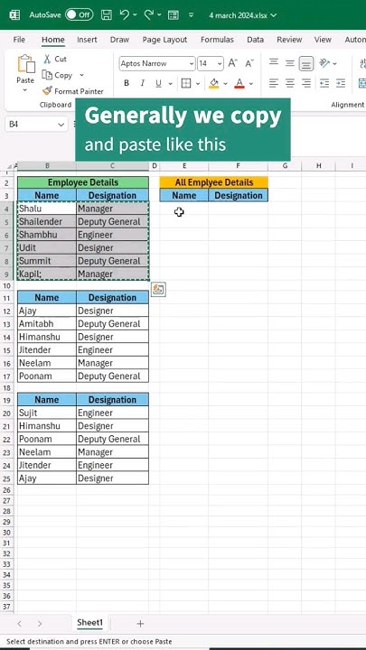 Mastering VSTACK Formula in Excel: Your Data's Vertical Solution! 📊💻 #ExcelTutor - YouTube