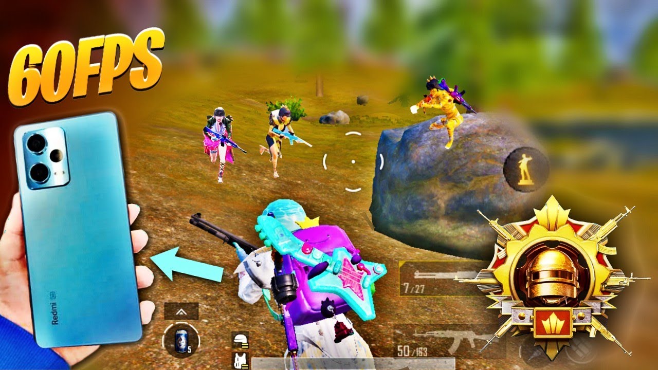 Redmi Note 12 Pro 2023 Pubg Test 🥵 | Smooth + 60 FPS ⚡ | Pubg Mobile ...
