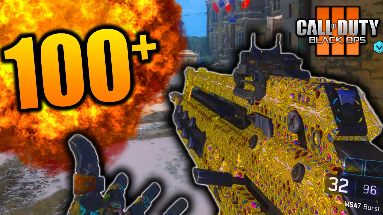 Call of Duty Black Ops 3: 100+ Kills Diamond M8A7! - COD Black Ops 3 ...