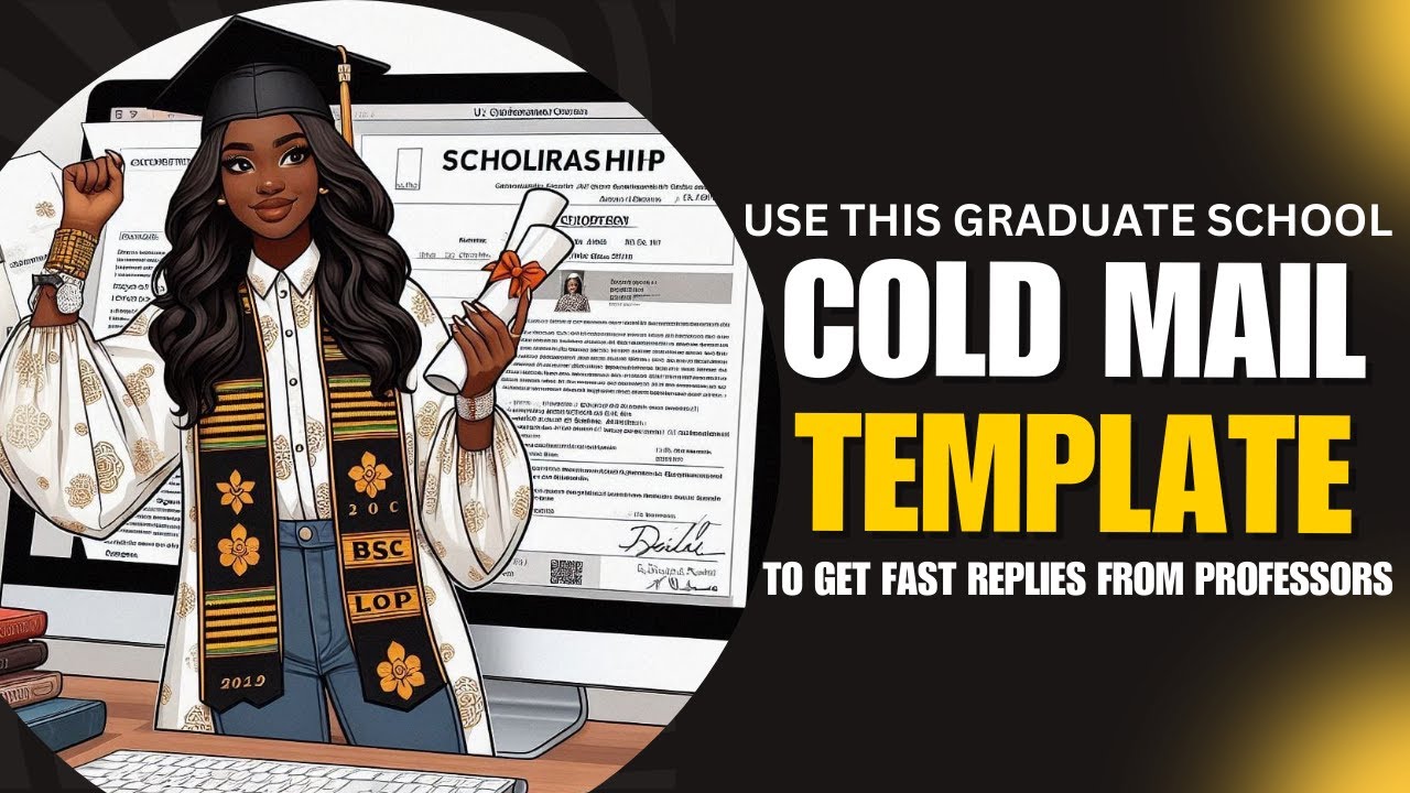 REVEALED: HOW TO WRITE A GRADUATE SCHOOL COLD MAIL THAT GET REPLIES - YouTube