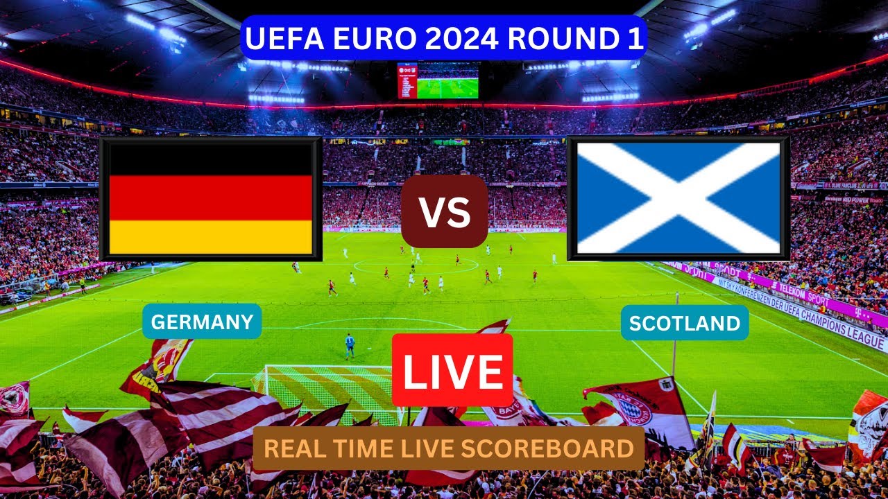 Germany Vs Scotland LIVE Score UPDATE Today Soccer Football 2024 UEFA ...