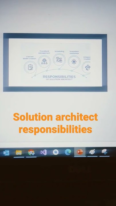solution architect roles and responsibilities - YouTube