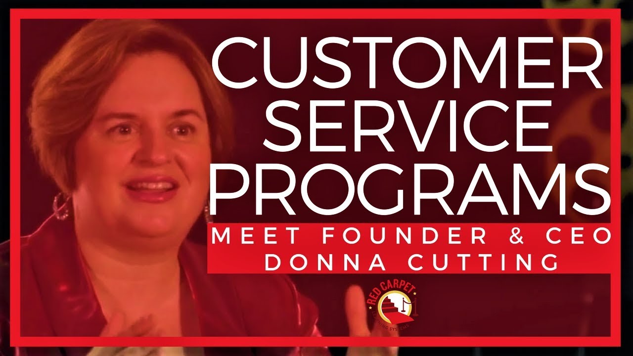 Customer Service Programs: Meet Founder & CEO Donna Cutting - YouTube