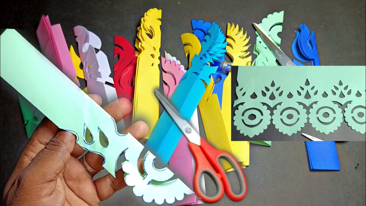 Diwali Decorate With Paper Craft || Diwali Decoration Ideas || Paper ...