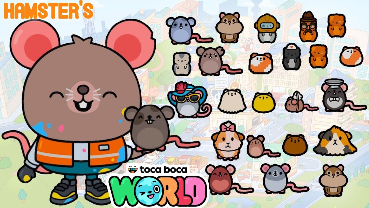 All Secret HAMSTER'S in Toca Boca 🛠️ |Toca Life World 🌍 - YouTube
