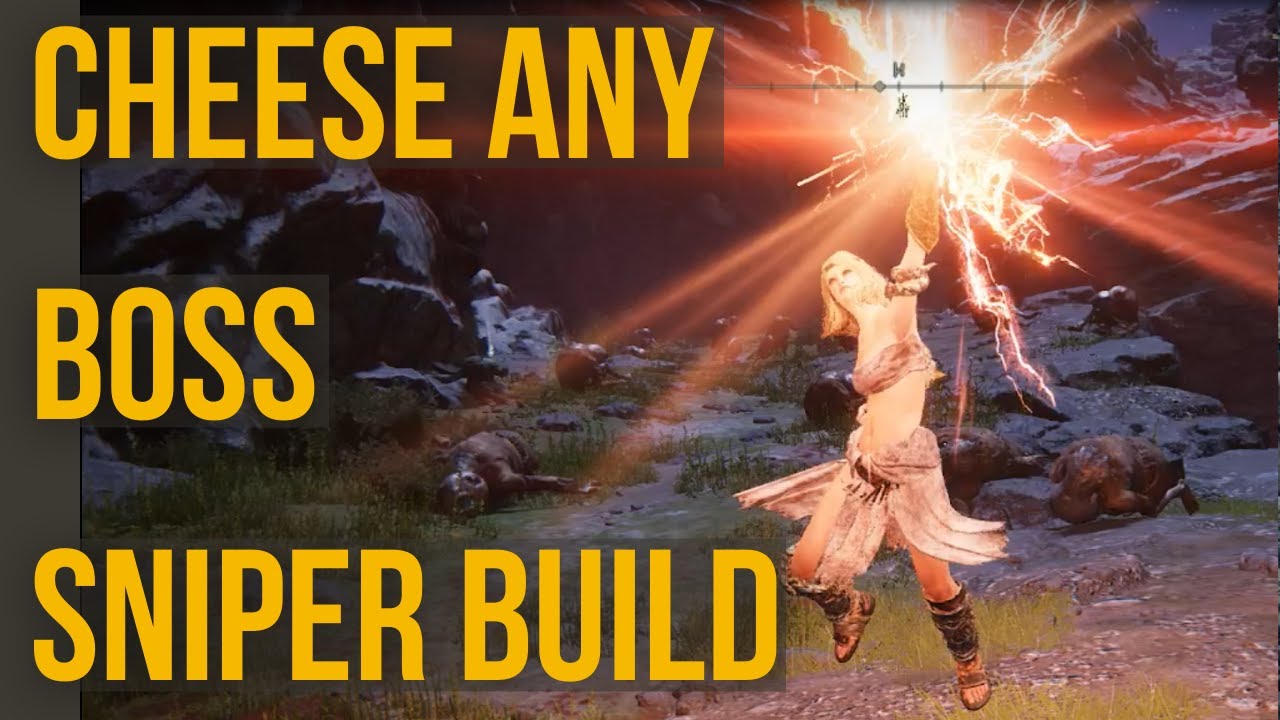 Longest Range in Elden Ring MASSIVE Damage - Bolt of Gransax Build ...