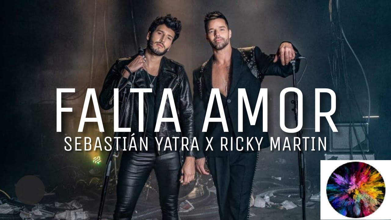 Sebastián Yatra, Ricky Martin - Falta Amor(Letra/Lyrics) - YouTube