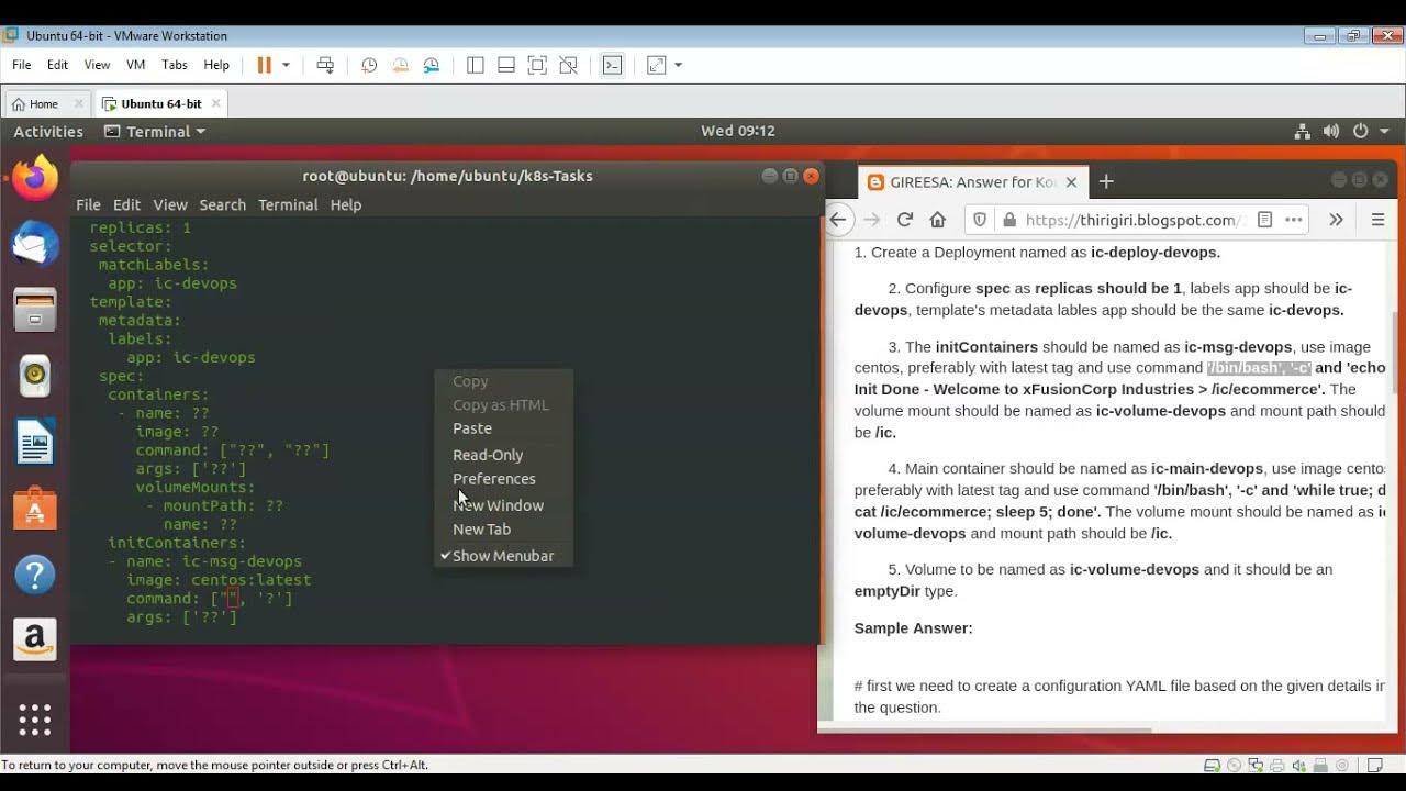 Initcontainer Creation In K8s Initcontainer Kubernetes Yaml K8s Youtube