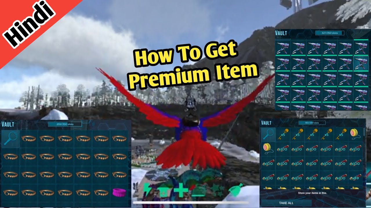 How to get free premium items || Ark mobile - YouTube