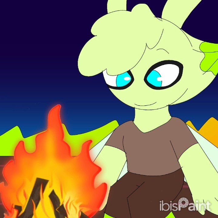 Drawtober day 24 campfire ,Sammy - YouTube