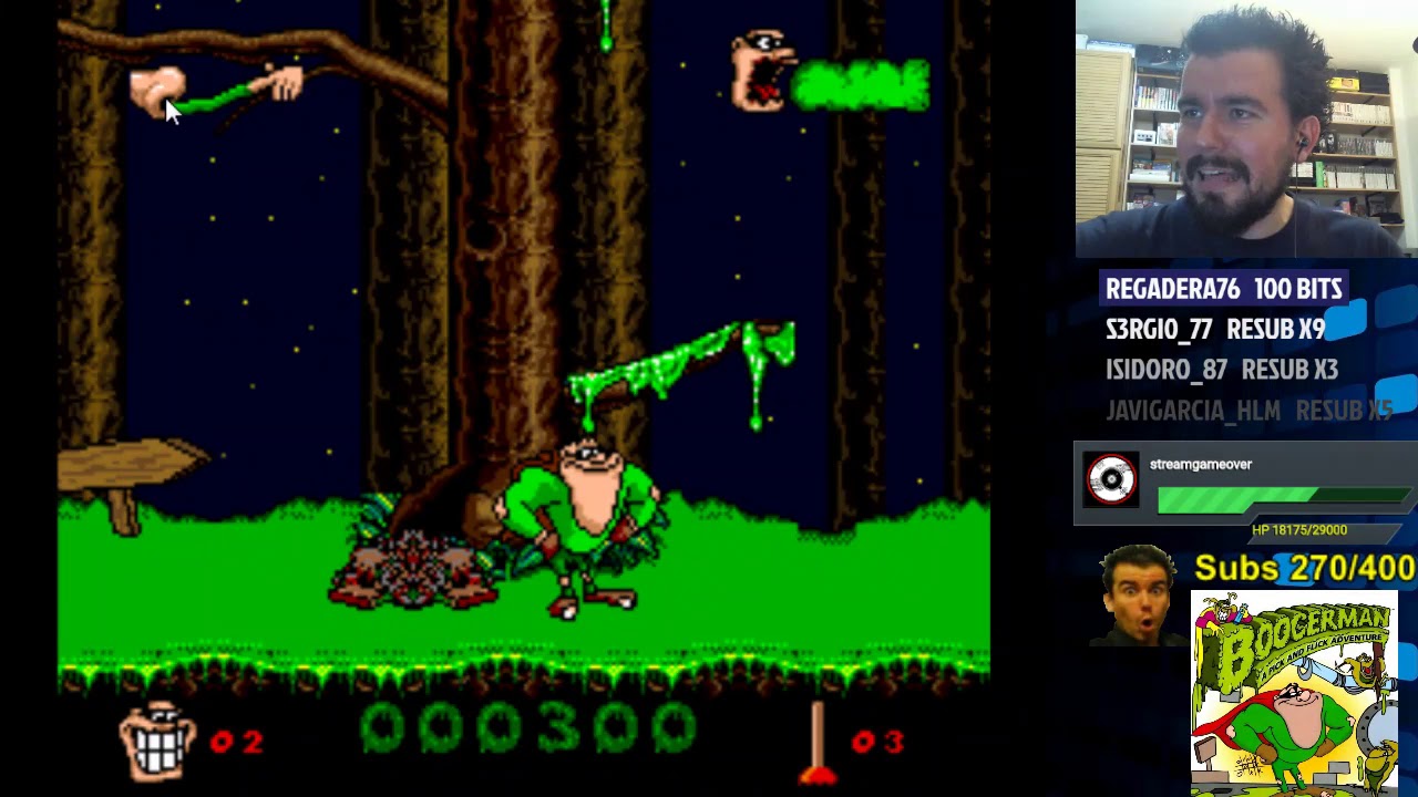 Slobulus TWITCH - BOOGERMAN (Megadrive y SNES): El mago de los gases ...