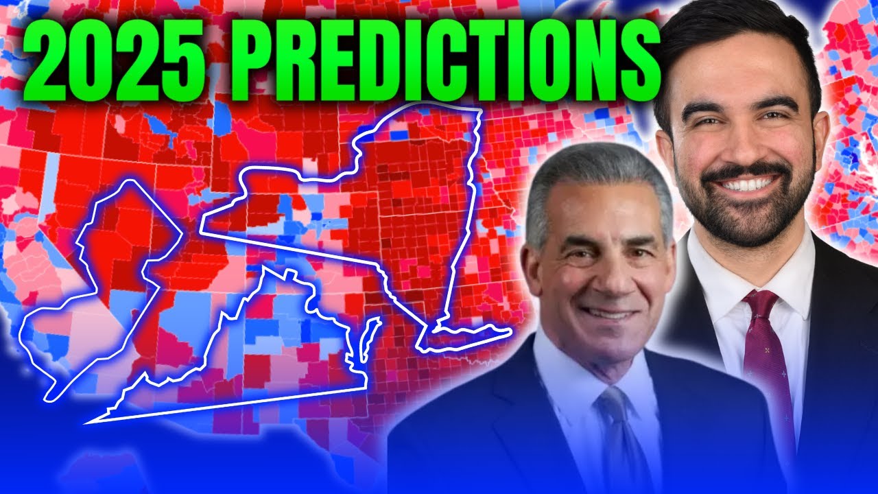 SHOCKING NEW 2025 Election Predictions in New York, New Jersey, and ...