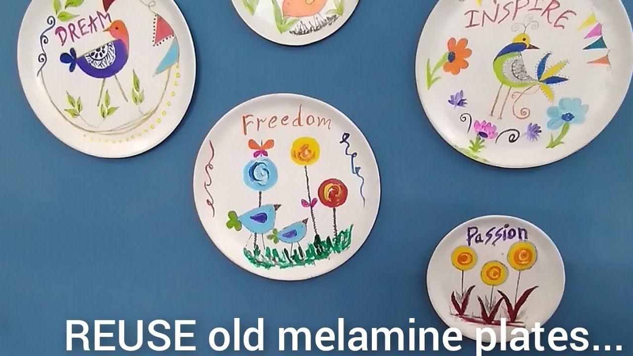 How To REUSE Old Melamine Plates Nisarg Maitri YouTube how-to-reuse-old-melamine-plates-nisarg-maitri-youtube