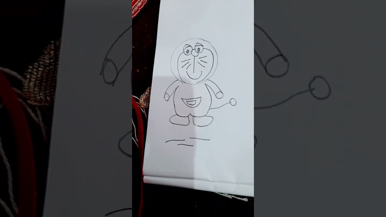Cartoon Drawing Doremon Nobita Angry Brid - YouTube