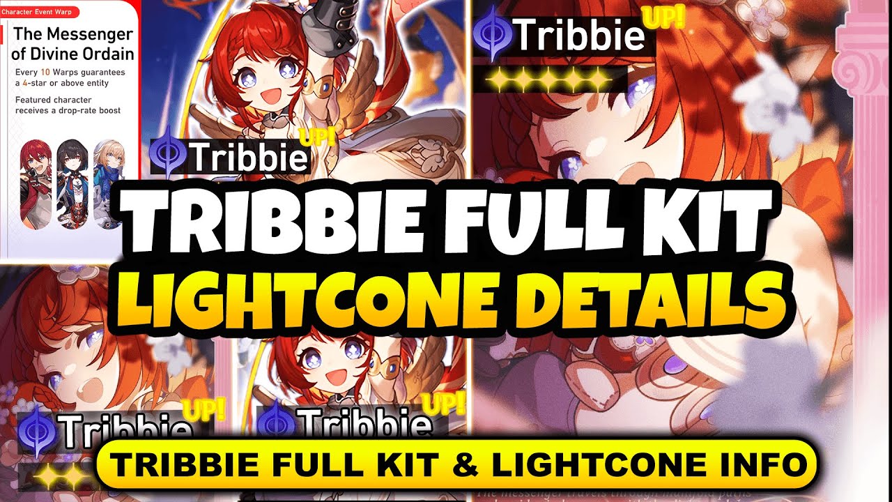 NEW UPDATE! TRIBBIE FULL KIT DETAILS | FULL KIT, LIGHTCONE & EIDOLONS ...