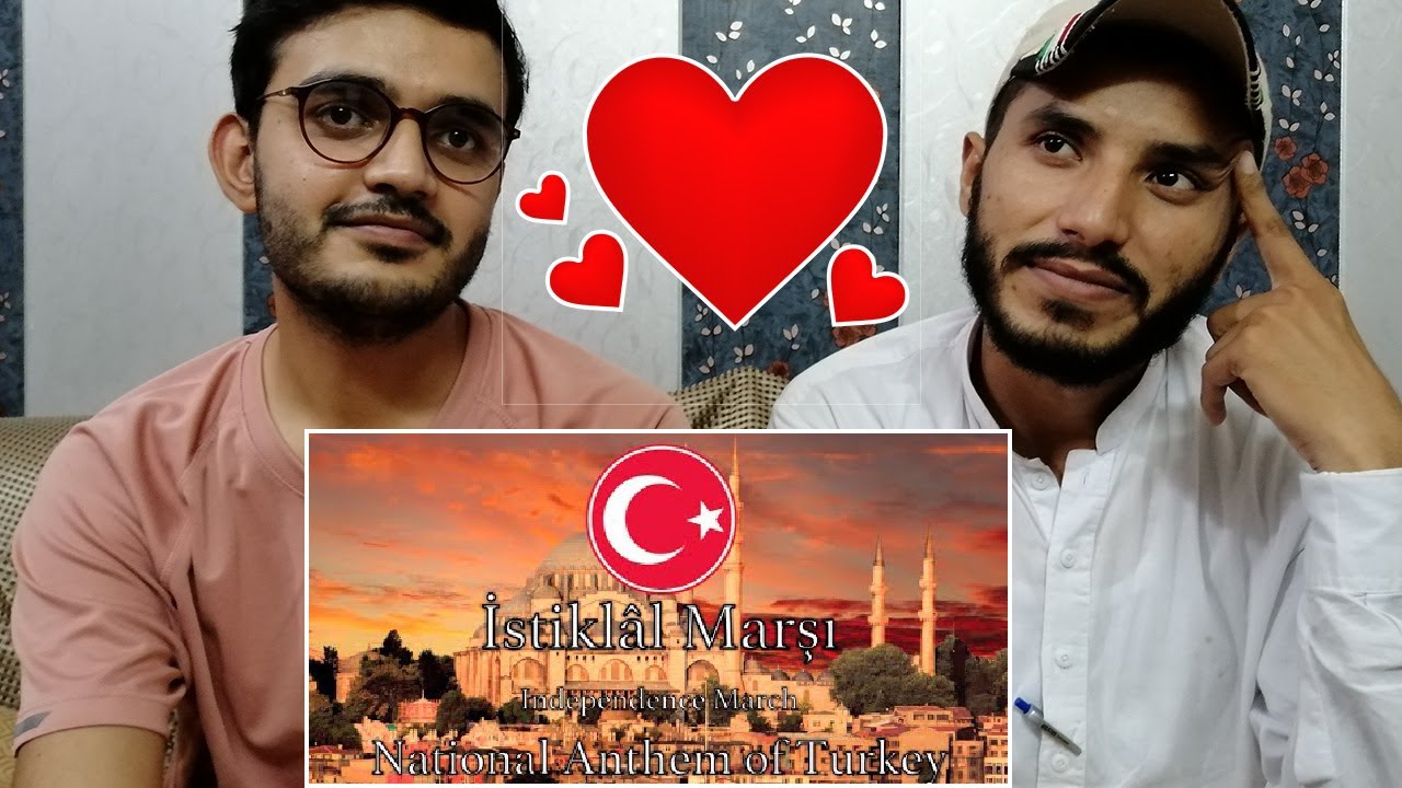 Reaction to National Anthem Turkey İstiklâl Marşı NEW VERSION - YouTube