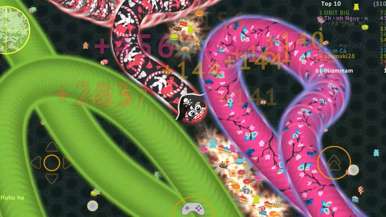 GAME PLAY WORMETE.IO - YouTube