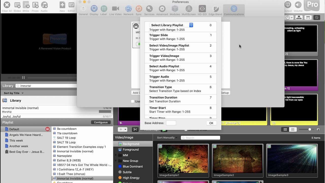 ProPresenter 6 Tutorial: Communications module overview - YouTube
