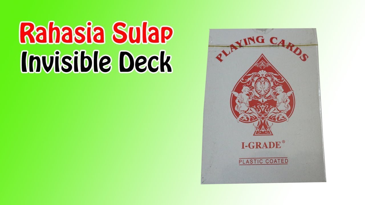 Rahasia Sulap Invisible Deck | Tutorial Magic | Card Magic | Sulap Kartu | Dimen Shop - YouTube