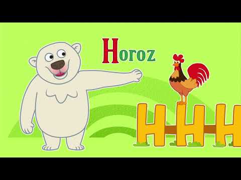 H Harfi   ABC Alfabe - Eğitici Çizgi Film Çocuk Şarkıları