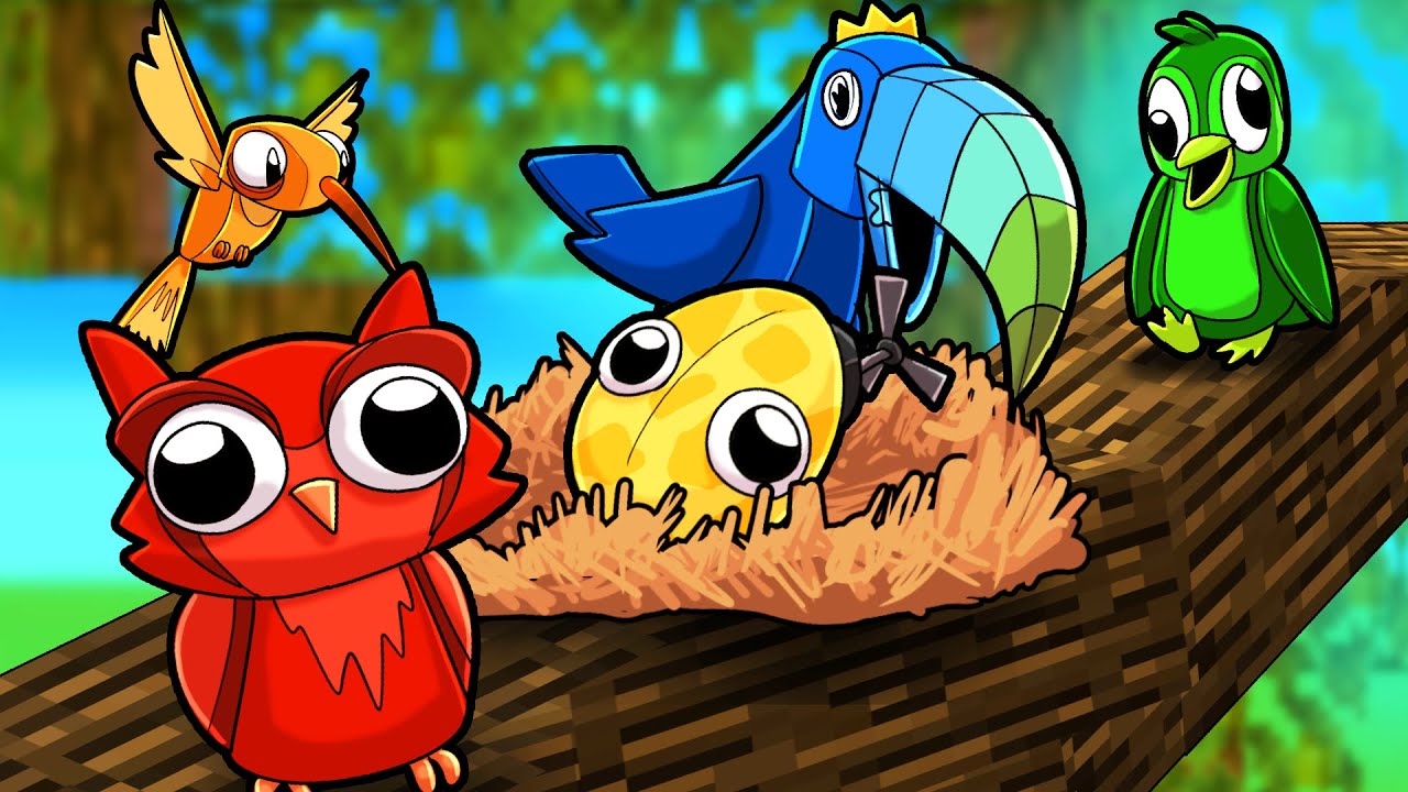 THE RAINBOW FRIENDS HATCH INTO BIRDS! - YouTube