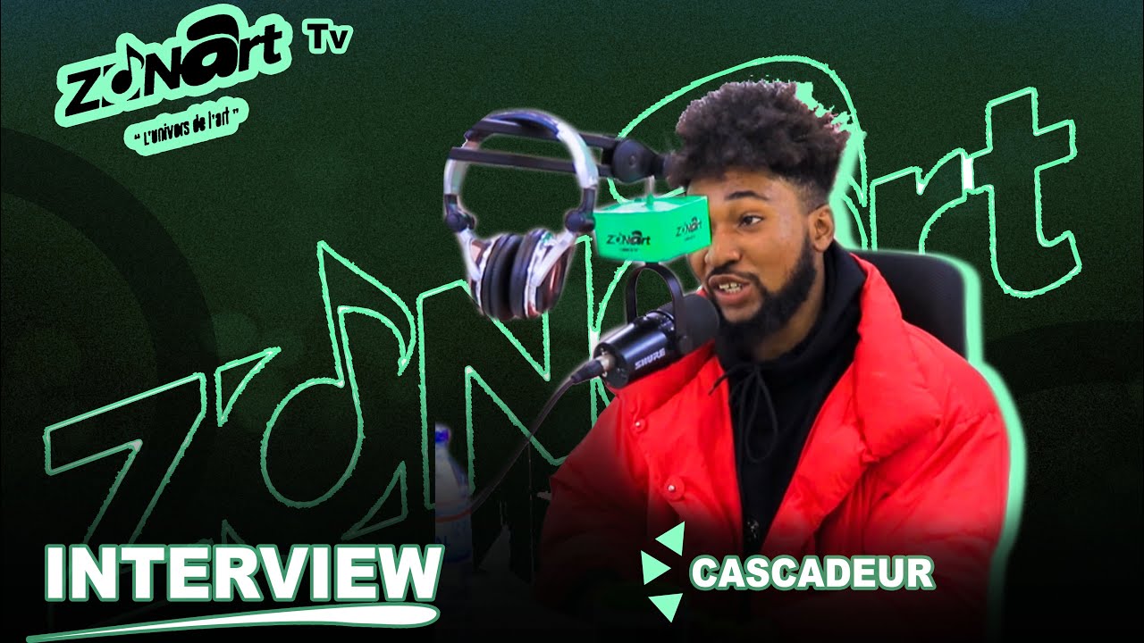 CASCADEUR 😂😂 sur zonart tv ( interview exclusive) - YouTube