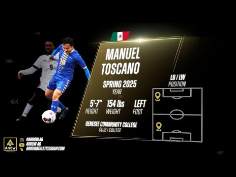'25 ARROW - Manuel Toscano (LW/LB), Mexico - YouTube